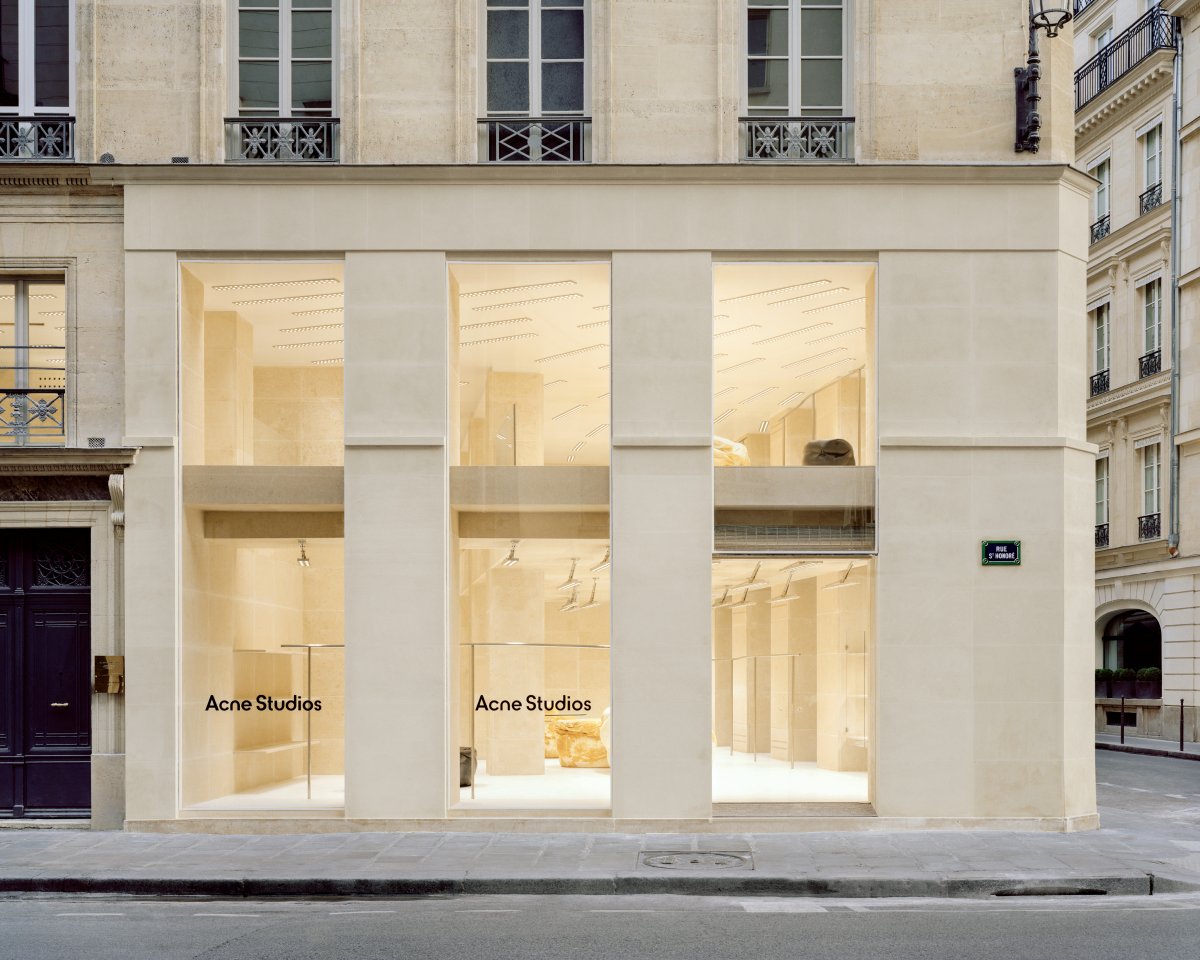 YinjiSpace - Arquitectura-G x Acne Studios Paris Store